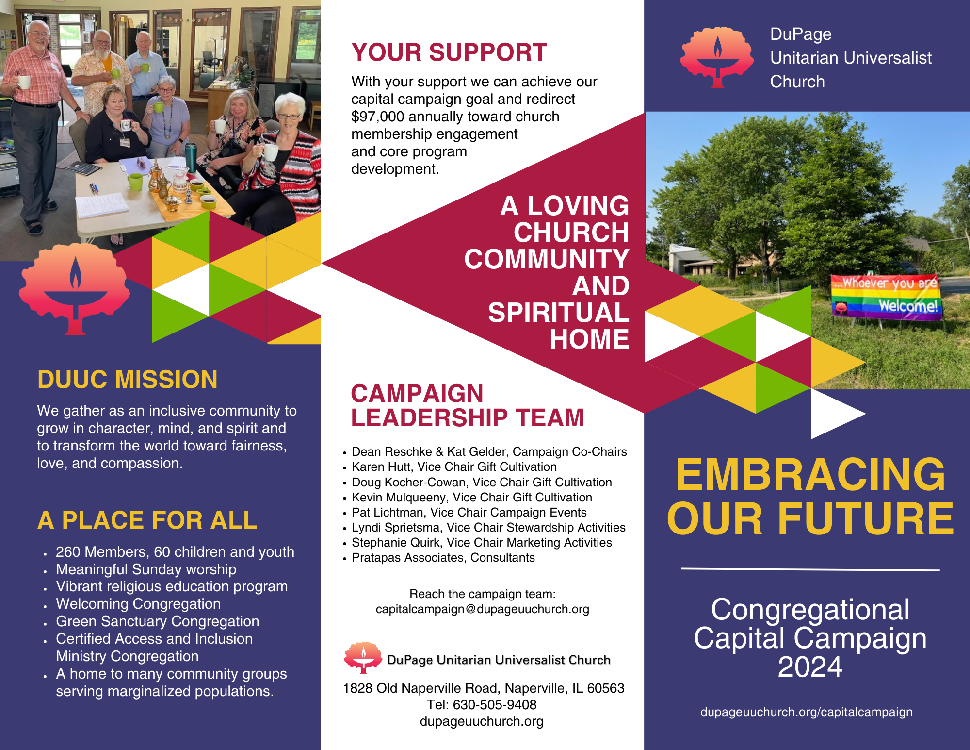 Capital Campaign - DuPage Unitarian Universalist Church
