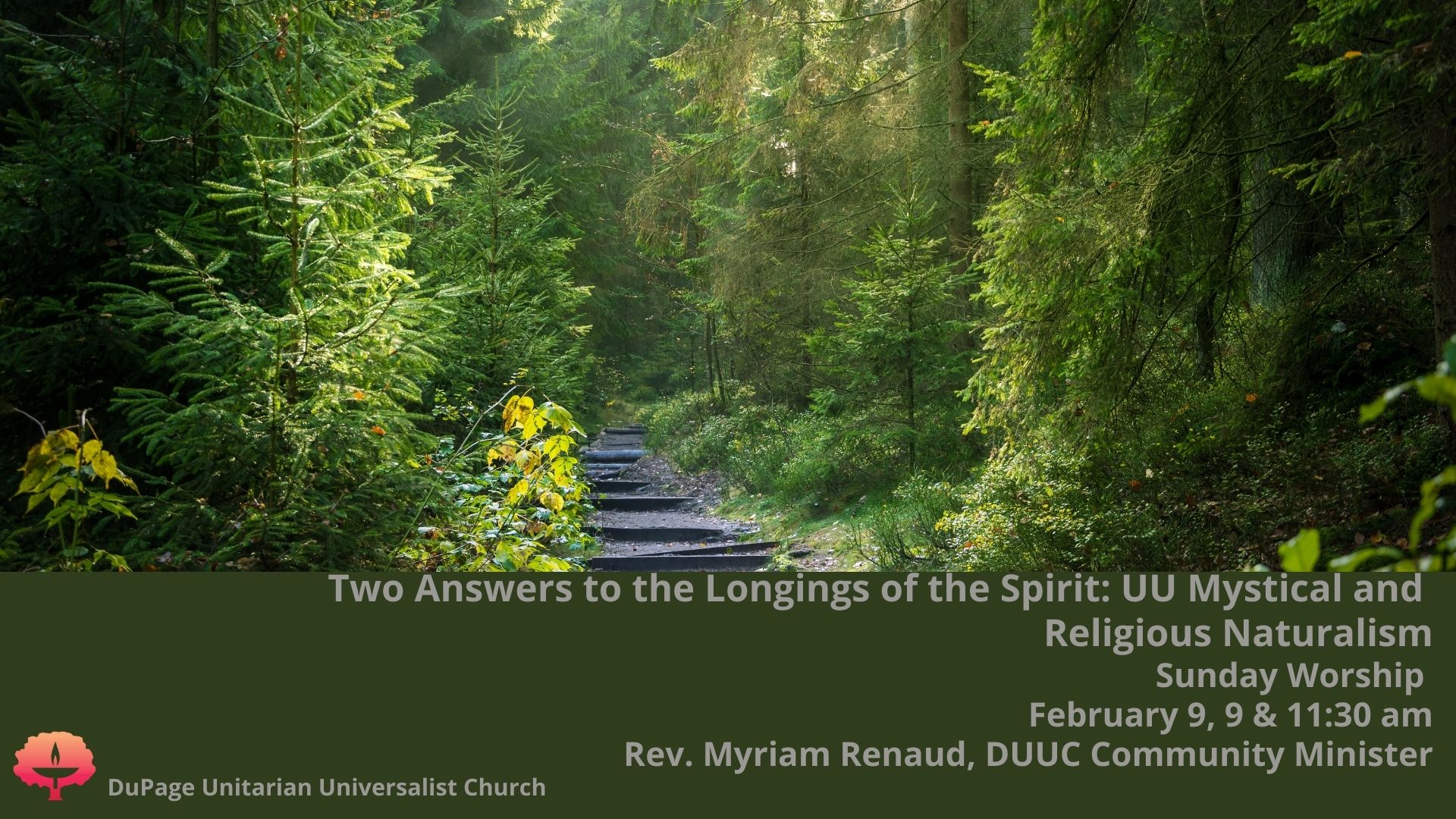 Two Answers to the Longings of the Spirit: UU Mystical and Religious ...